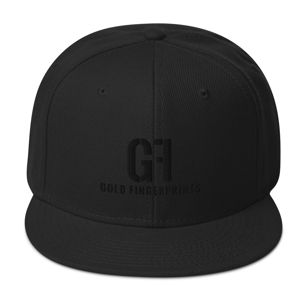Snapback Hat | Gold Fingerprints